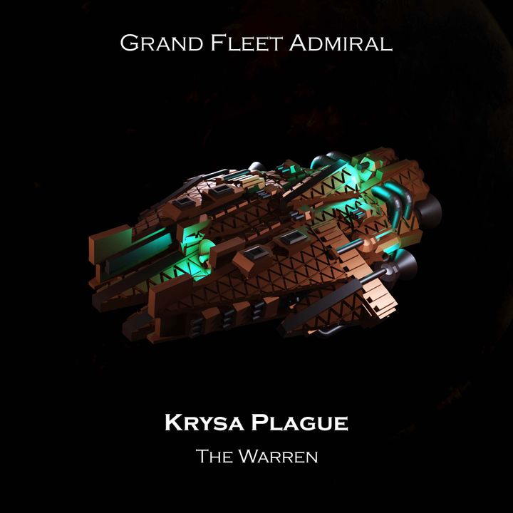 3D Printable Ships The Warren - Krys Plague - Presupported by Grand Fleet Admiral Tabletop